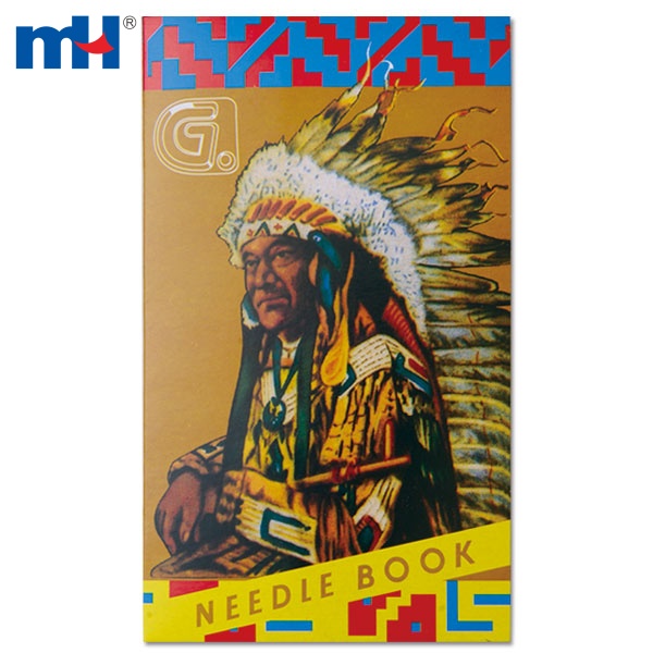 MH Supplier 24pcs Indian Chief Sewing Needles with a Needle Threader