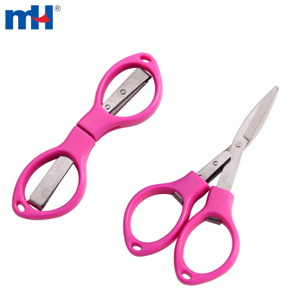 MH Manufacturer 3-1/2 inch Stainless Steel Folding Travel Scissors