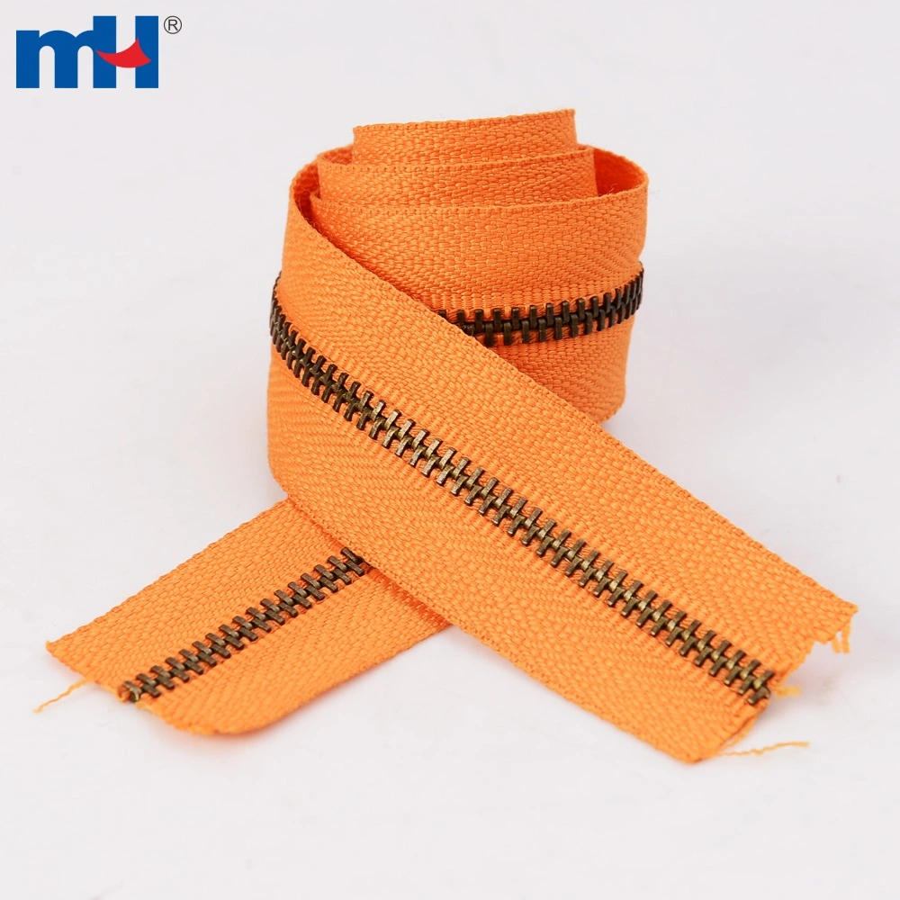 #5 Anti-Brass Zipper Long Chain Supplier