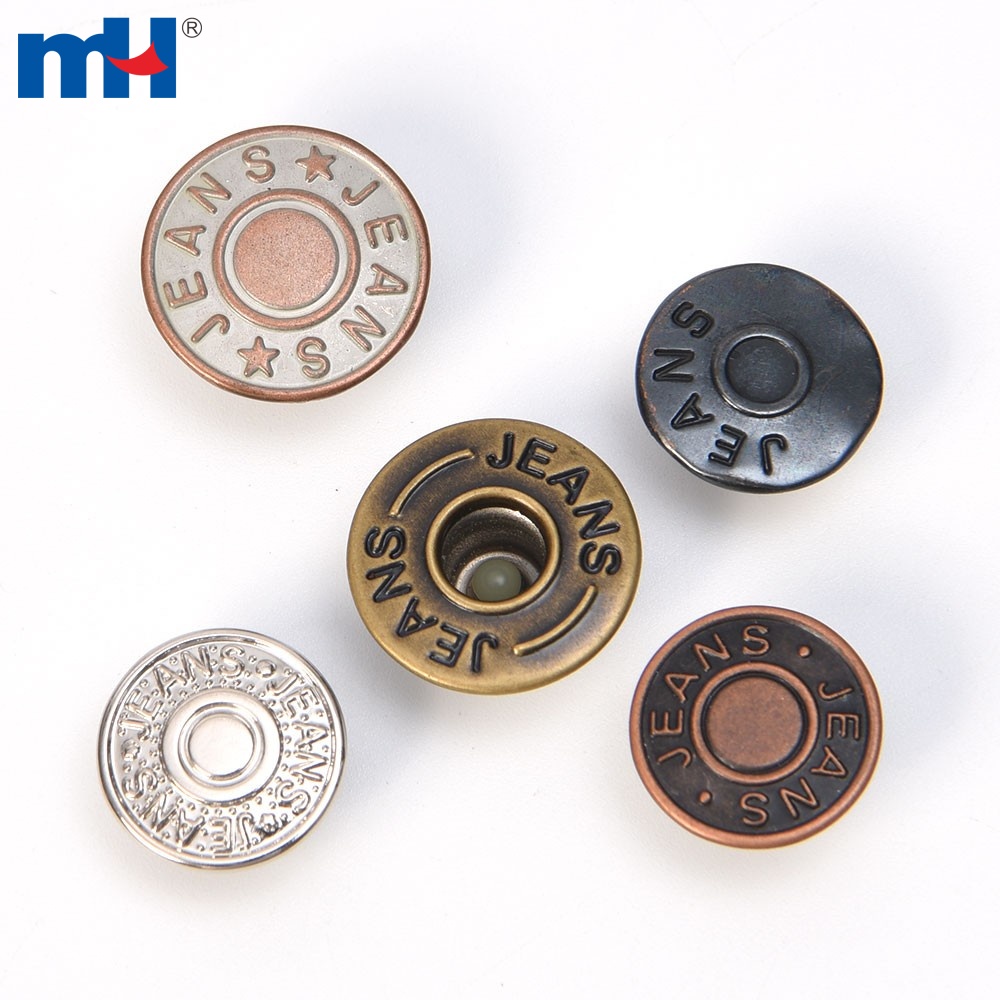 Iron Jeans Button