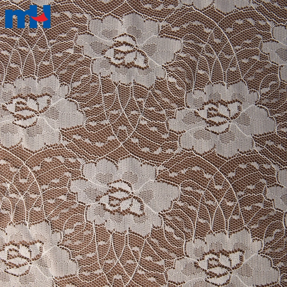 100% Nylon Stretch Lace Fabric for Skirt