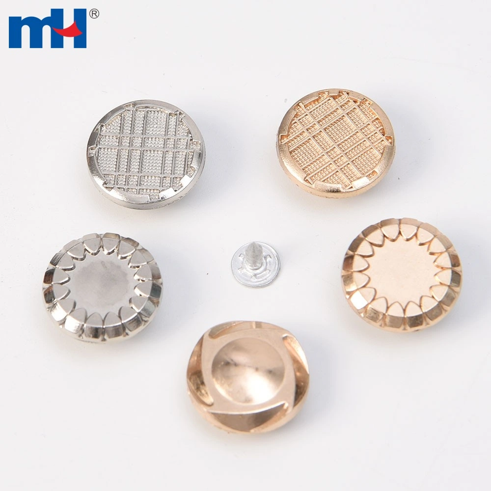 Copper/Iron/Stainless Steel/Alloy Jeans Buttons