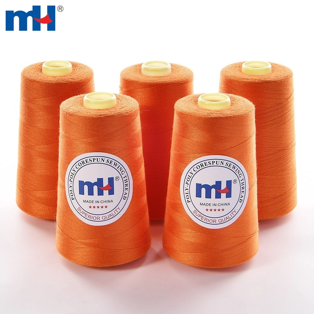 20s/2 2500 yds Poly Poly Core Spun Polyester Sewing Thread from China