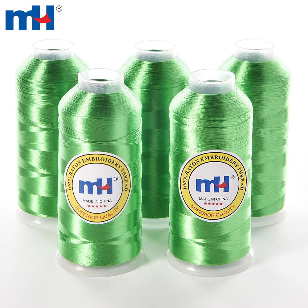 300D/1 Rayon Embroidery Thread | MH Silk Thread Supplier