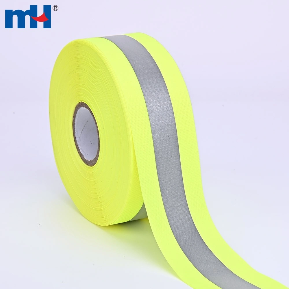 MH Custom 5*2cm High-vis Sewn On Oxford Reflective Fabric Tape