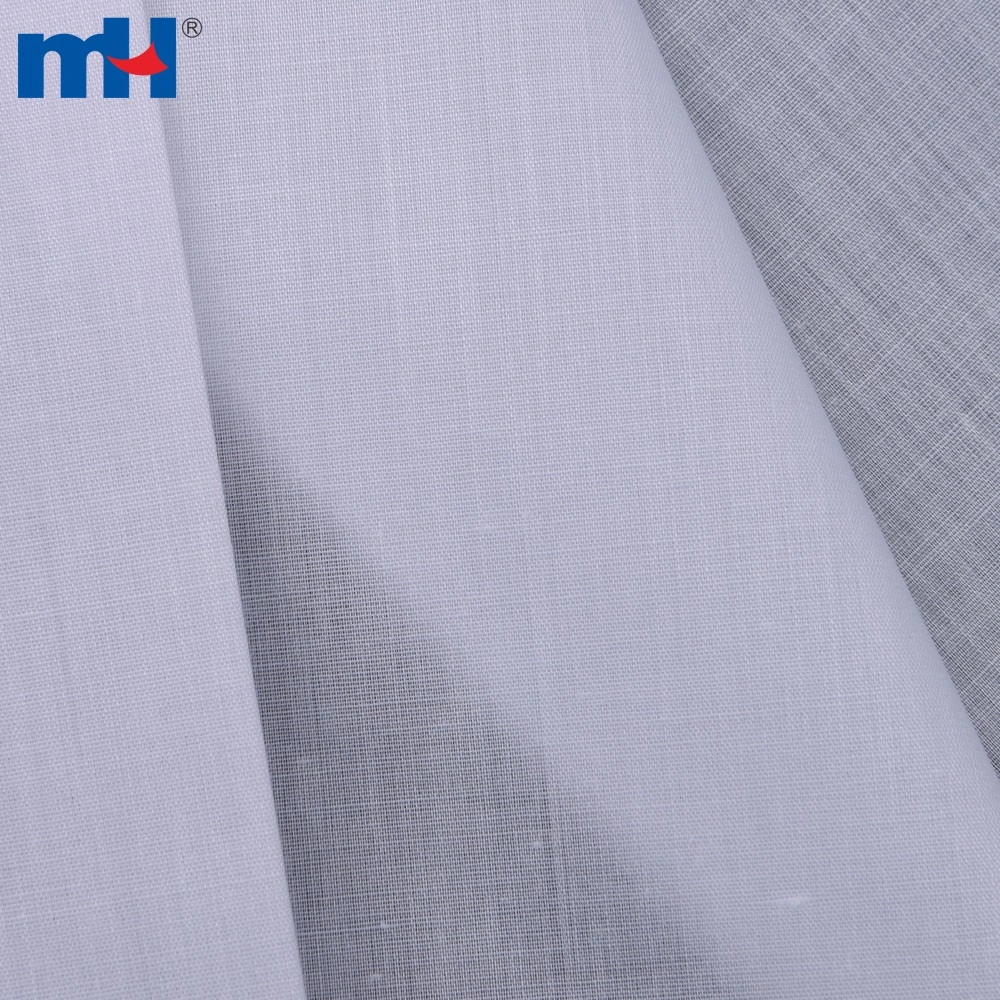 MH Supplier 8508SF Polyester Cotton Shirt Collar Interfacing Fabric