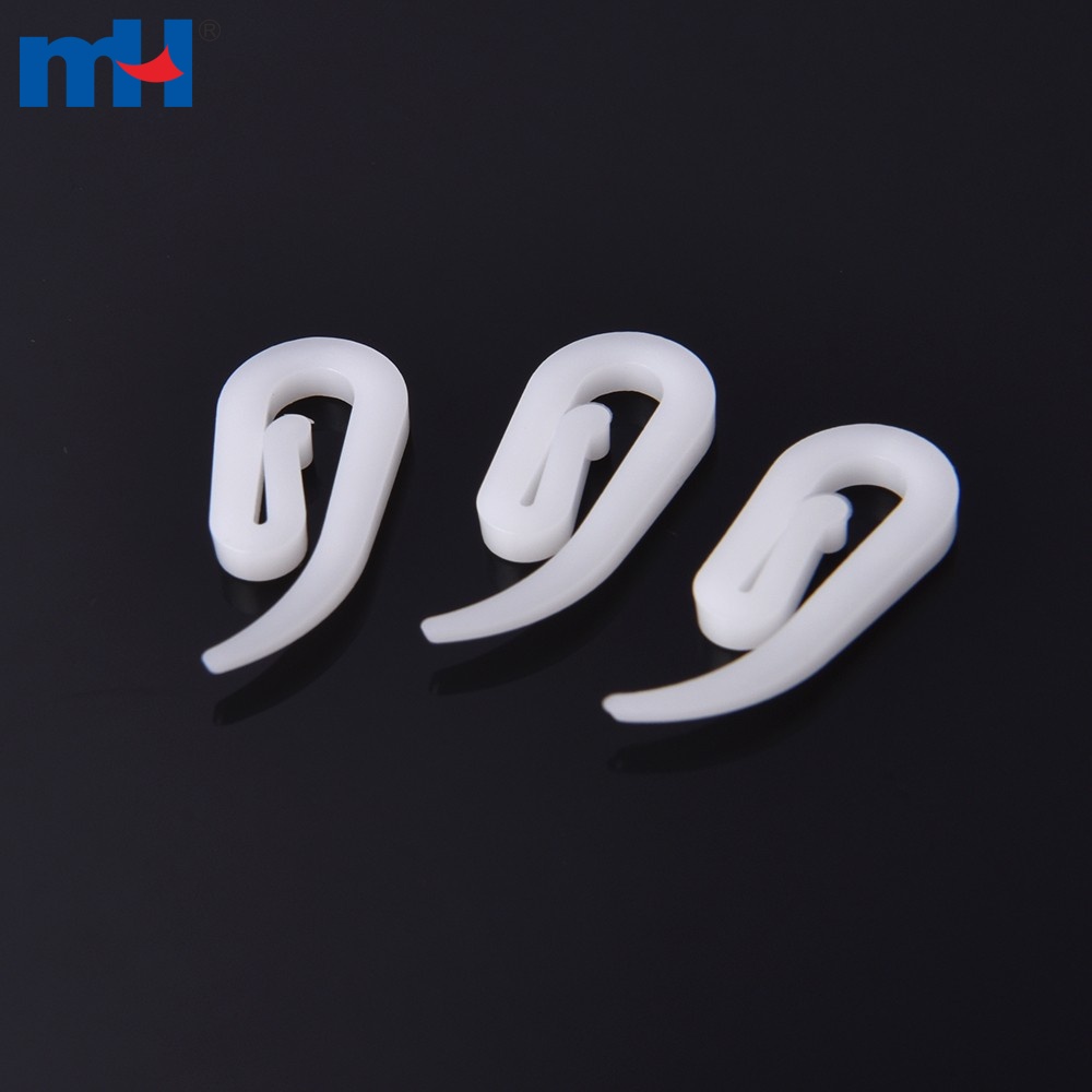 32mm x 13mm Plastic Curtain Hook for Pleated Curtain Tape | MH