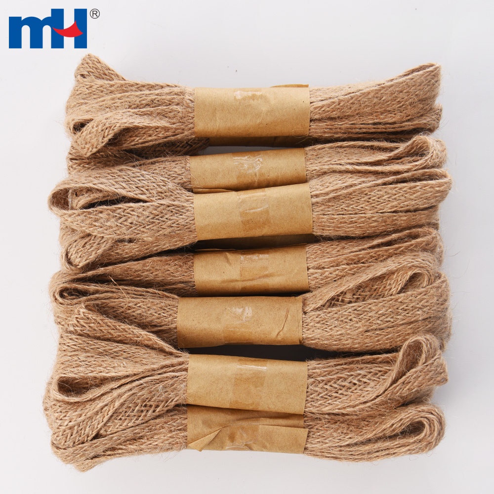 12mm Natural Braided Burlap Hessian Rope