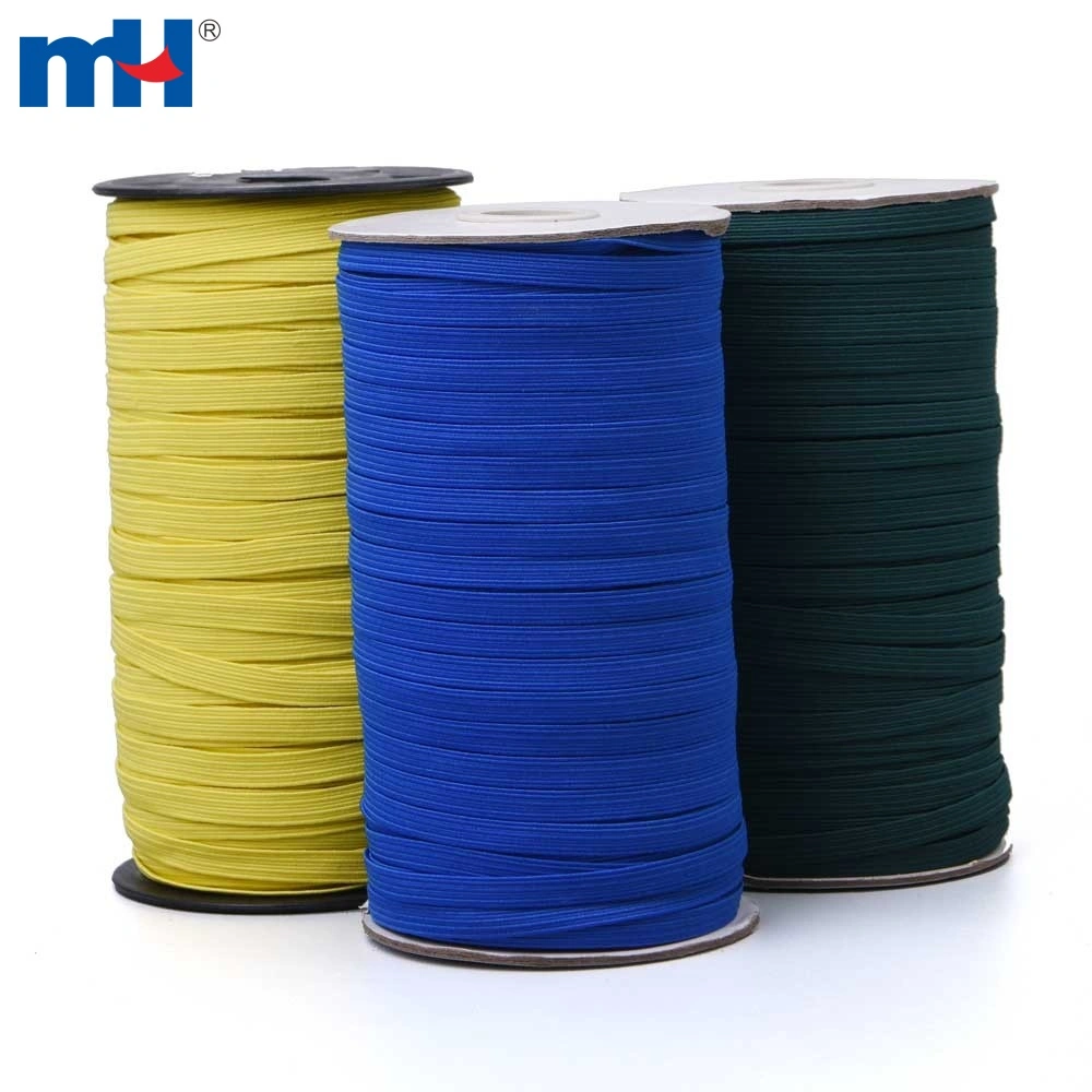 MH 6mm Colored Flat Elastic Band | Wholesale & Bulk Purchase