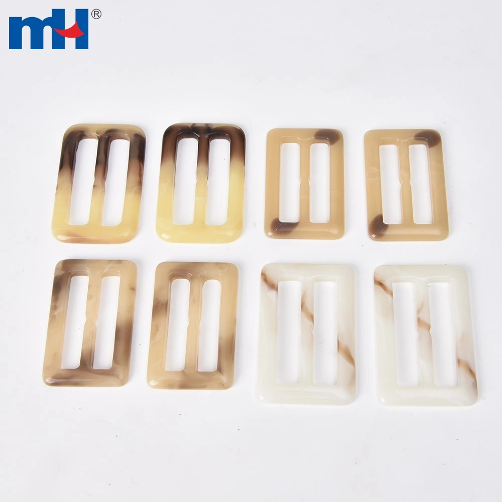 42mm Custom Rectangle Resin Tri-glide Slide Belt Buckle