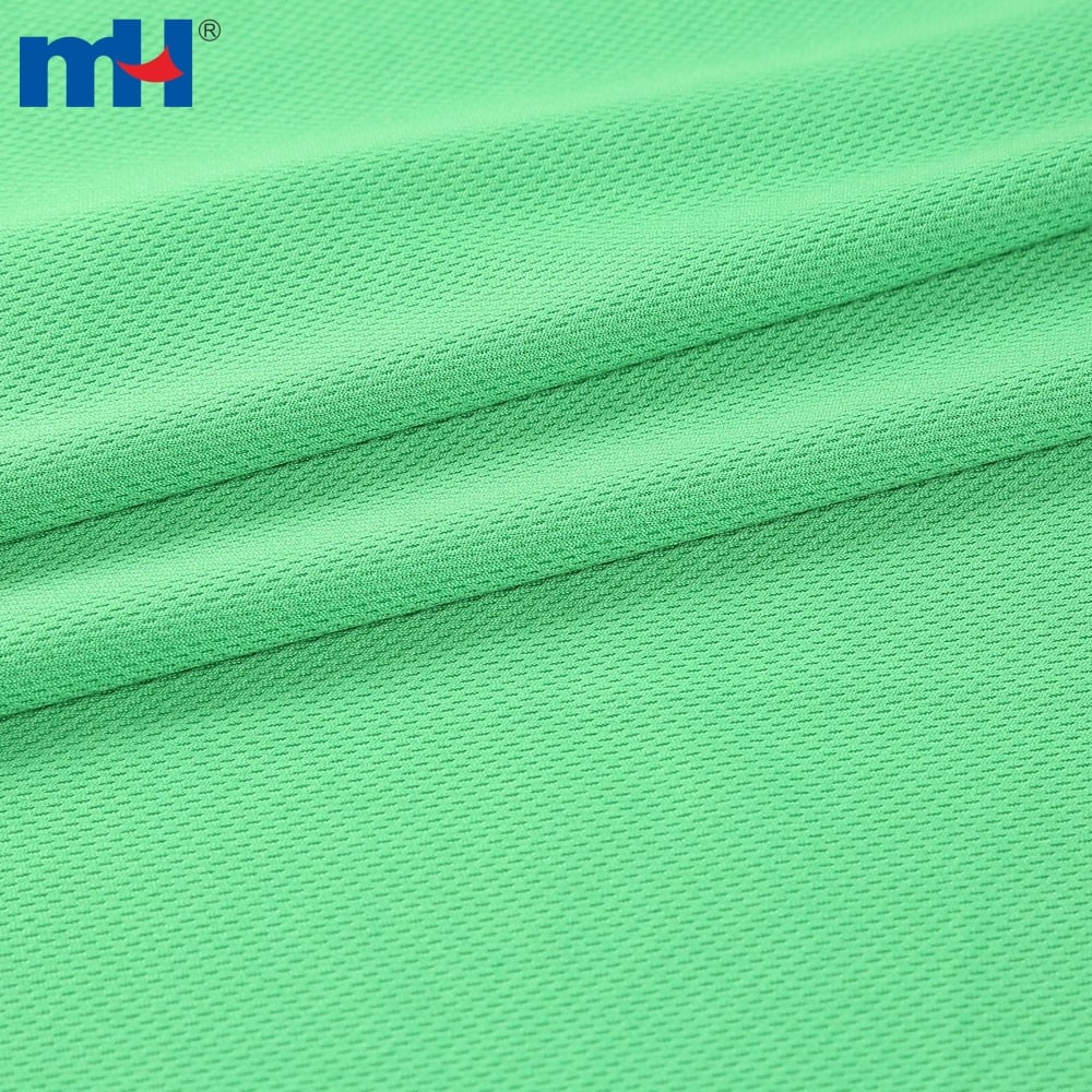 MH Supplier 100% Polyester DTY Interlock Sportswear Mesh Fabric