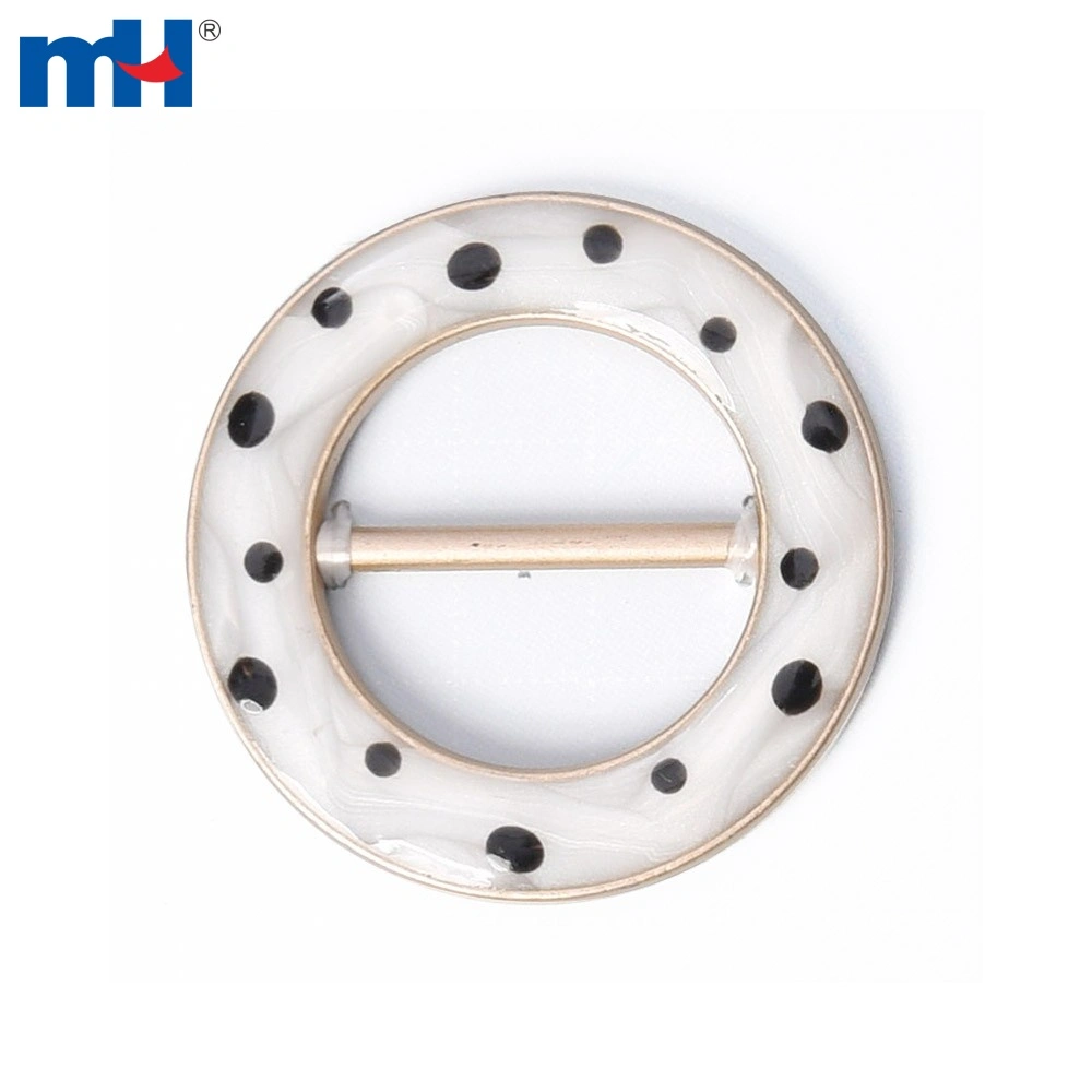 25*40mm Fashion Round Resin Belt Slide Buckle