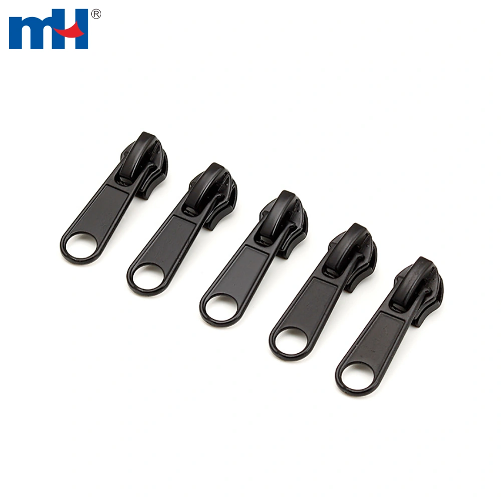 Plated Locking Zipper Slider Size 5