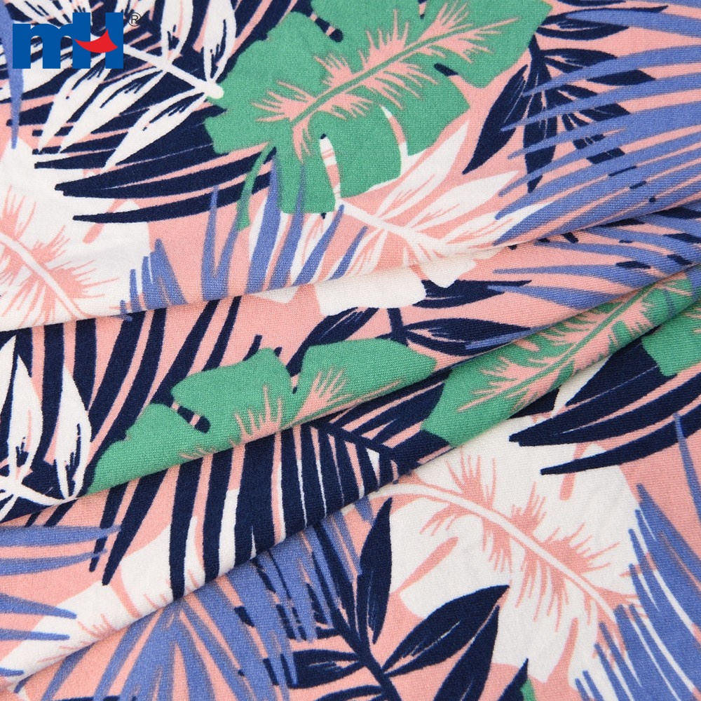 MH Manufacturer 175gsm Printed Two-way Stretch Fabric for Sportswear