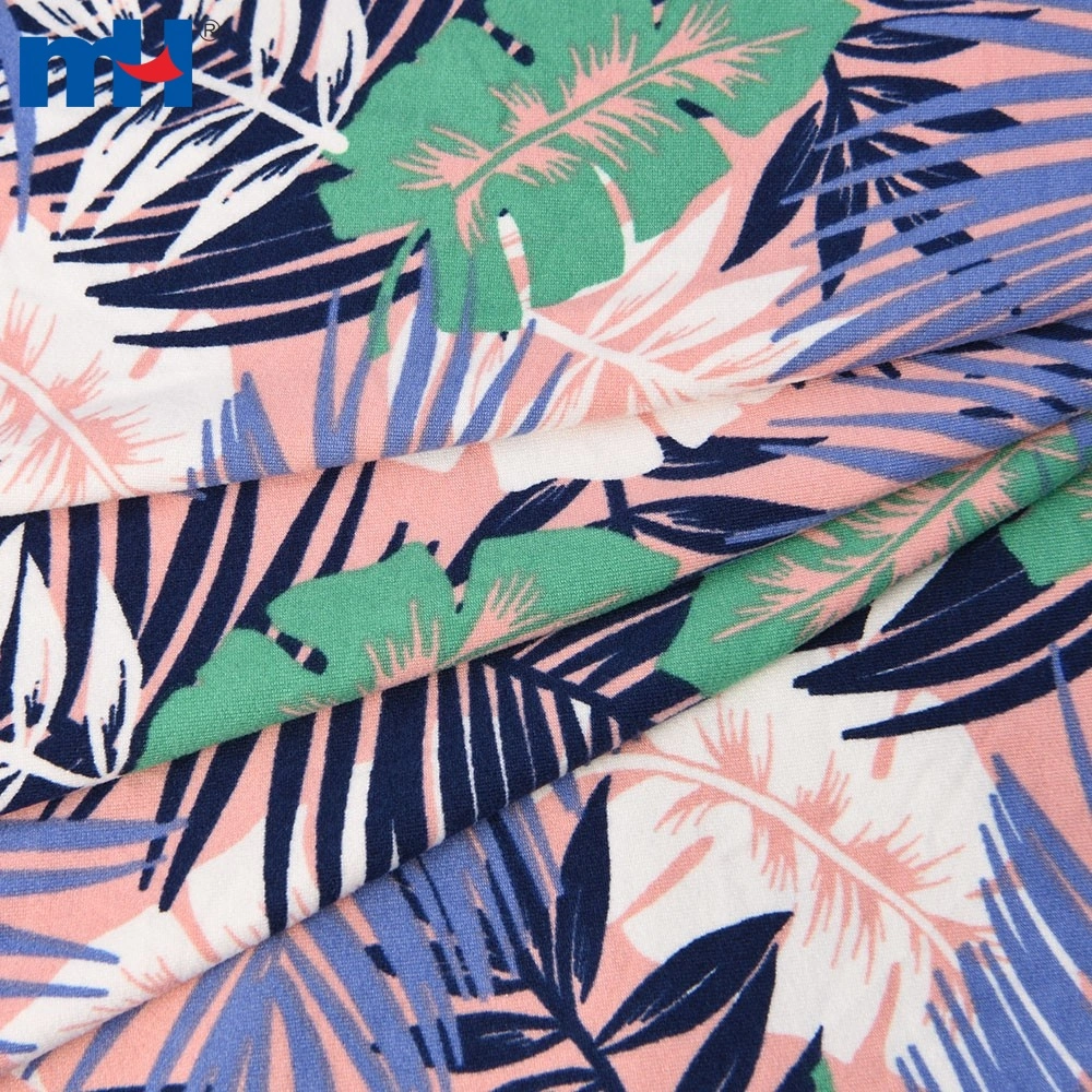 MH Manufacturer 175gsm Printed Two-way Stretch Fabric for Sportswear