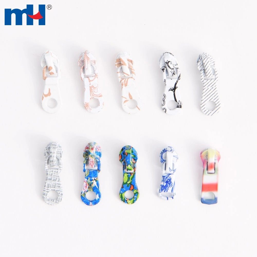 Custom Design Iridescent Rainbow Zipper Replacement Slider