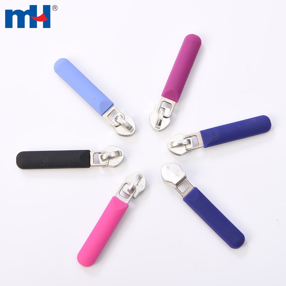 Custom Logo Silicone Zipper Puller