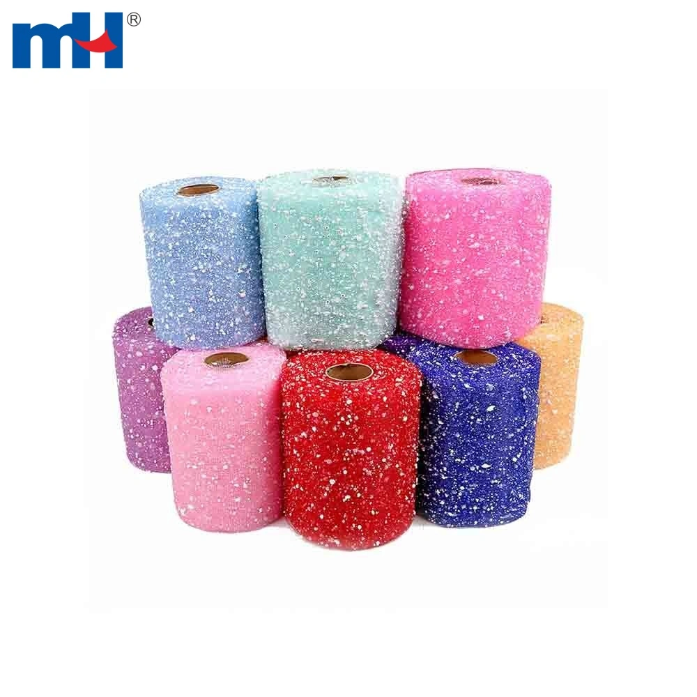 15cm Snow Dot Gauze Mesh Florist Flower Bouquet Wrapping Materials