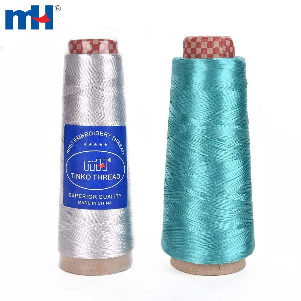 MH Manufacturer Direct 600D/1 Rayon Embroidery Machine Thread Yarn