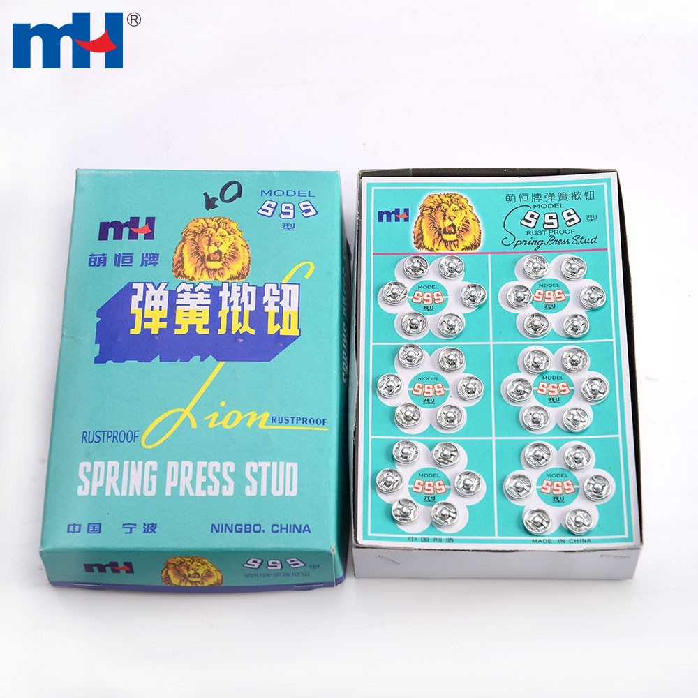 10mm 1# Sew on Metal Snap Fastener Press Button for Clothing Sewing