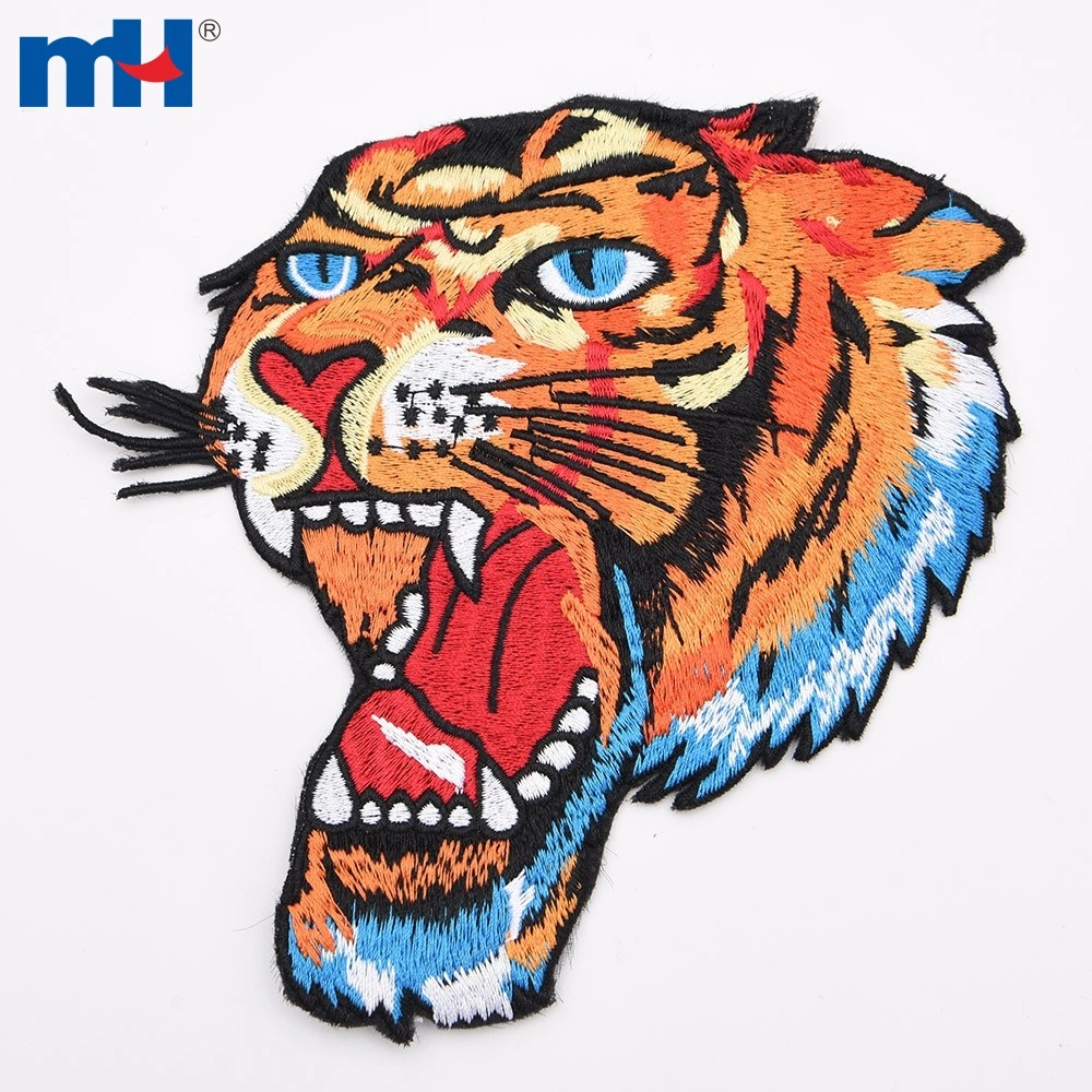 Custom Tiger Iron on Embroidery Applique Patch ew Accessories