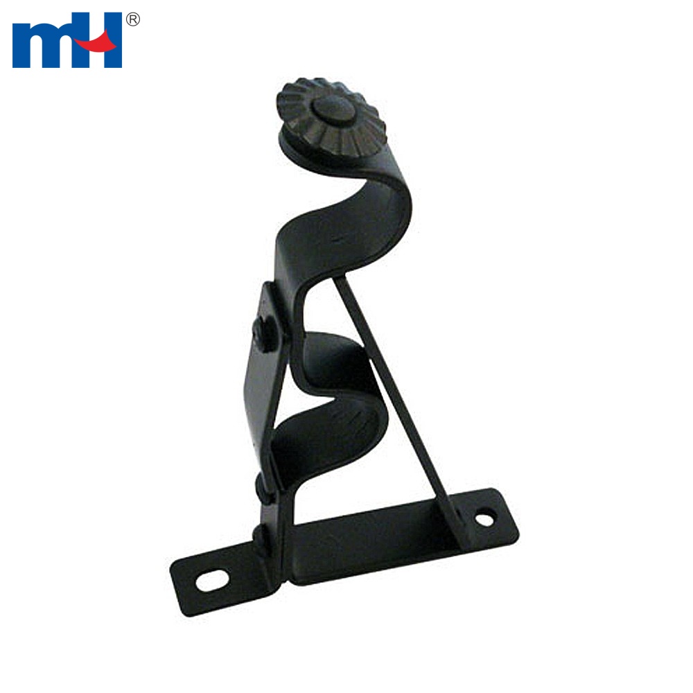 Adjustable Double Curtain Rod Bracket - 22/22mm | Durable & Stylish