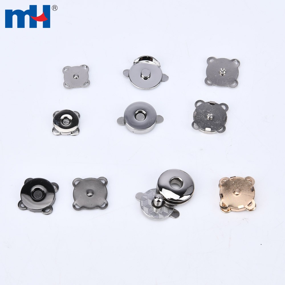 18mm Durable and Rust-free Magnetic Snap Button for Purse and Handbag