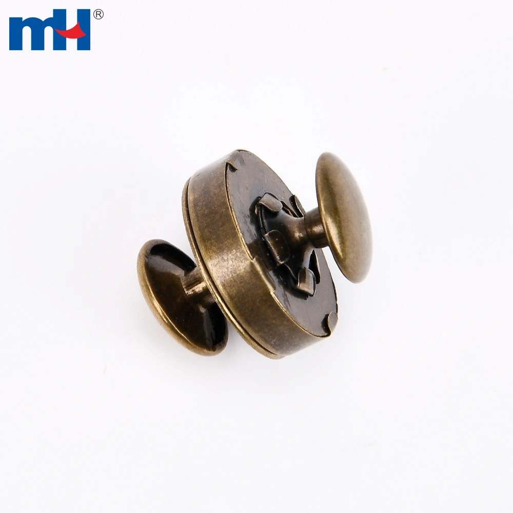 18mm Round Magnetic Snaps Bag Button Closure for Handbag Accessories.