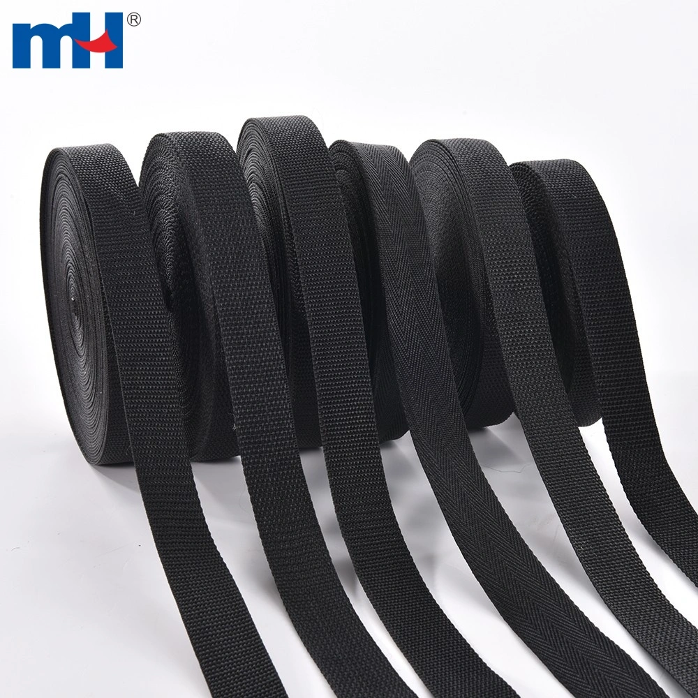 MH Manufacturer 5mm to 150mm Black PP Webbing is Multipurpose