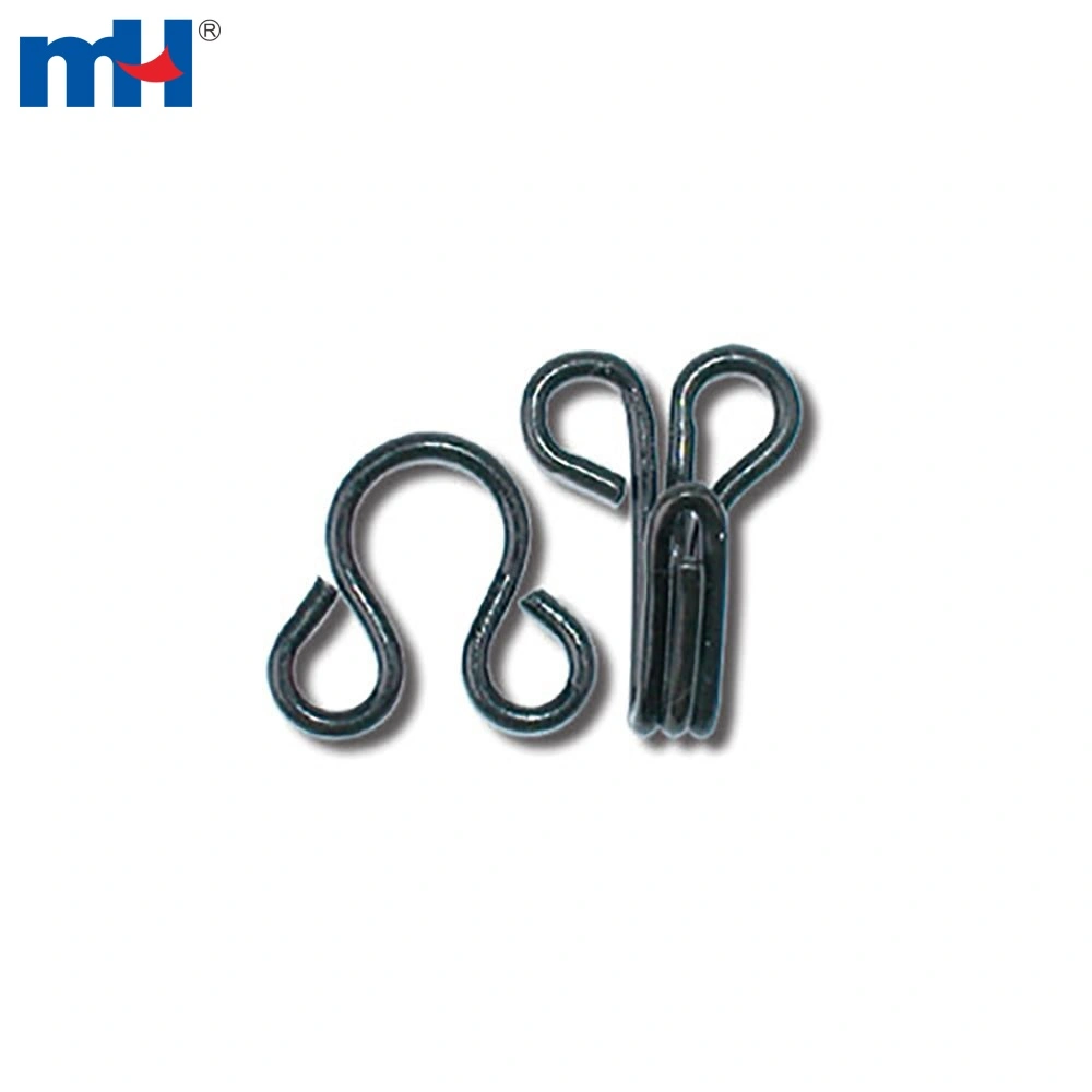 Iron Hooks and Eyes Fasteners for Dresses Skirts Trousers DIY Crafts