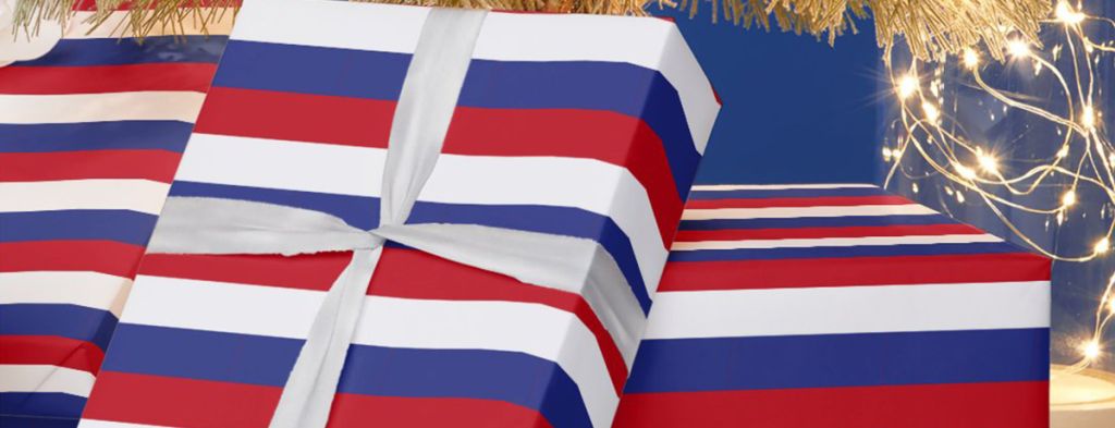 The Best Red White and Blue Wrapping Paper for Every Celebration