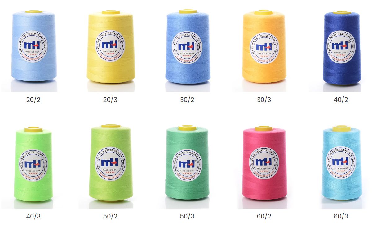 GRS Certified Eco-friendly 100% Recycled Polyester Sewing Thread Factory