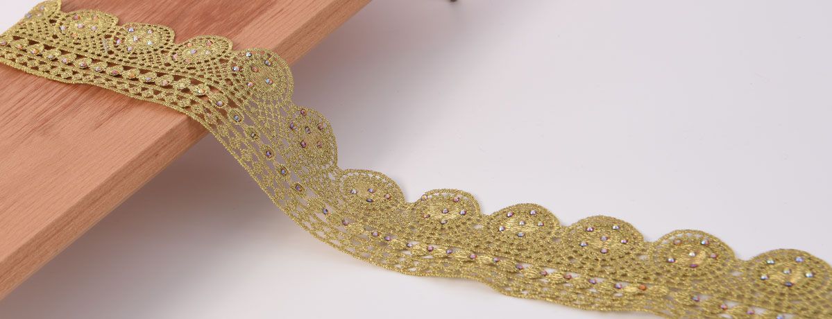 Gold Trim Lace Ideas for Elegant Designs