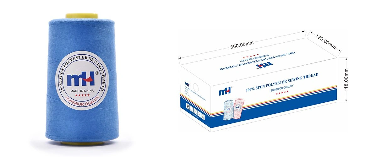 MH 40/2 100% Spun Polyester Sewing Threads Wholesale - OEKO-TEX 100