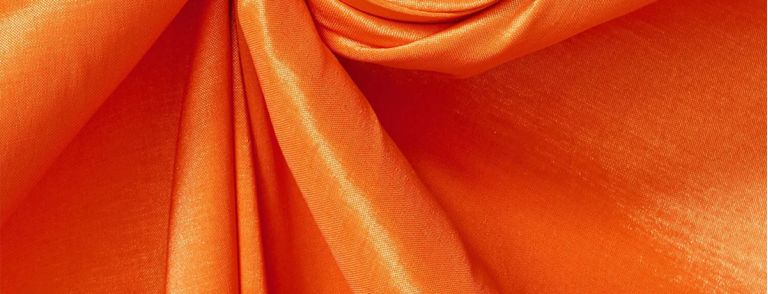 Stylish Uses of Orange Taffeta for Stunning Fashion and Decor